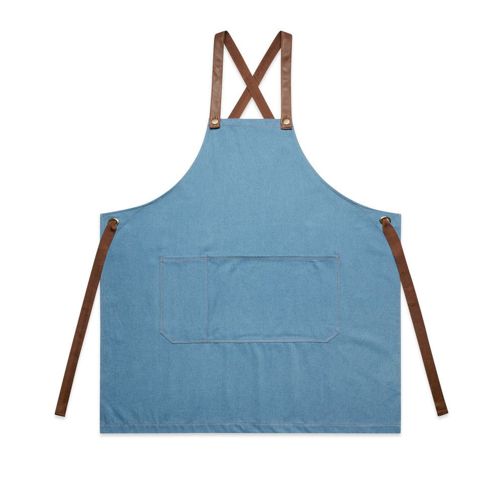 Denim Cross back Apron | Apron.co.nz